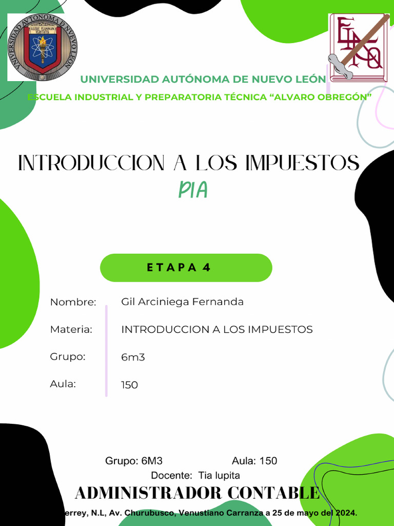 Fga Pia E4 Imp | PDF