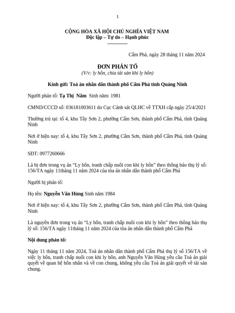 Mau Don Phan To | PDF