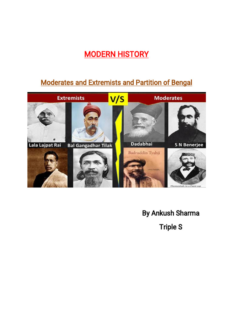 ModeratesExtremists PartitionofBengal - 5865026 - 2022 - 10 - 02 - 13 ...