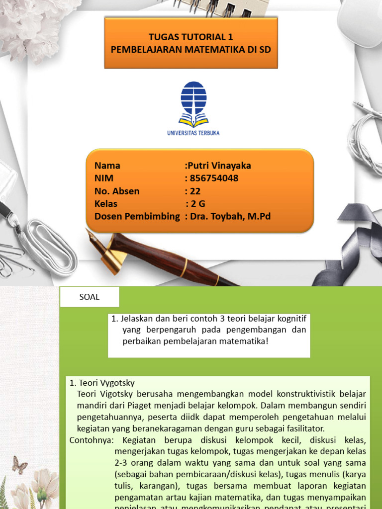 Putri Vinayaka (856754048) Tugas Tutorial 1 Mtk-Dikonversi-Dikompresi | PDF