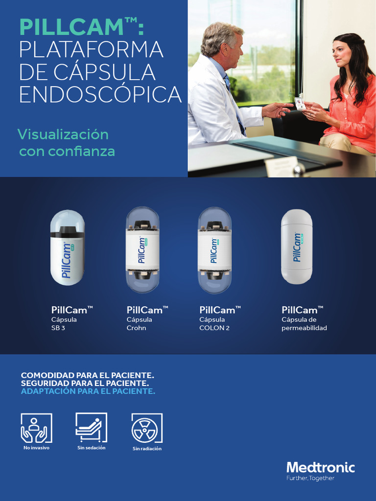 Emea Pillcam Capsule Endoscopy Platform Brochure Europe Es | PDF ...