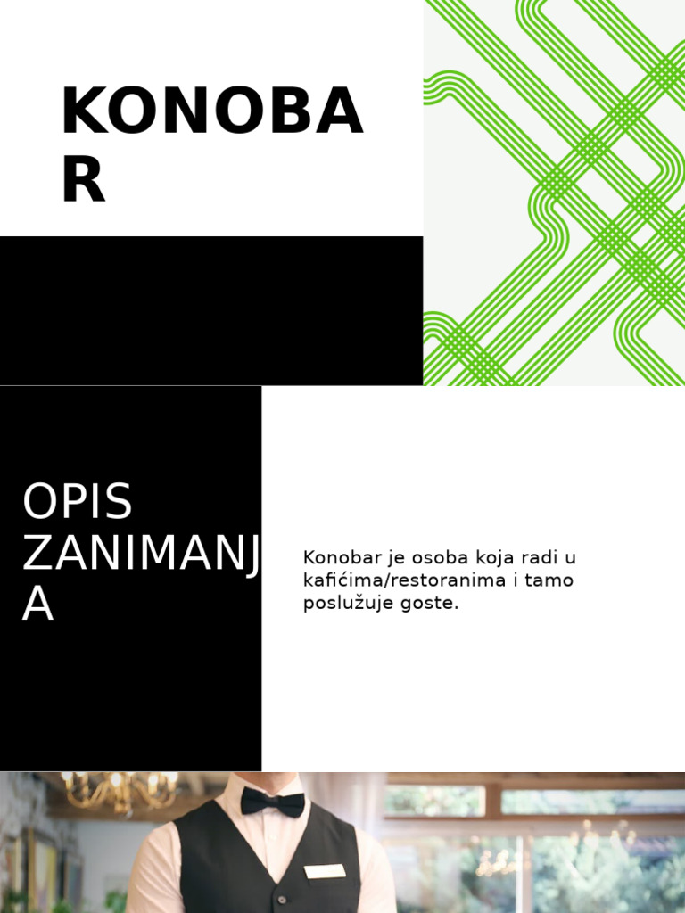 Konobar Prezentacija | PDF