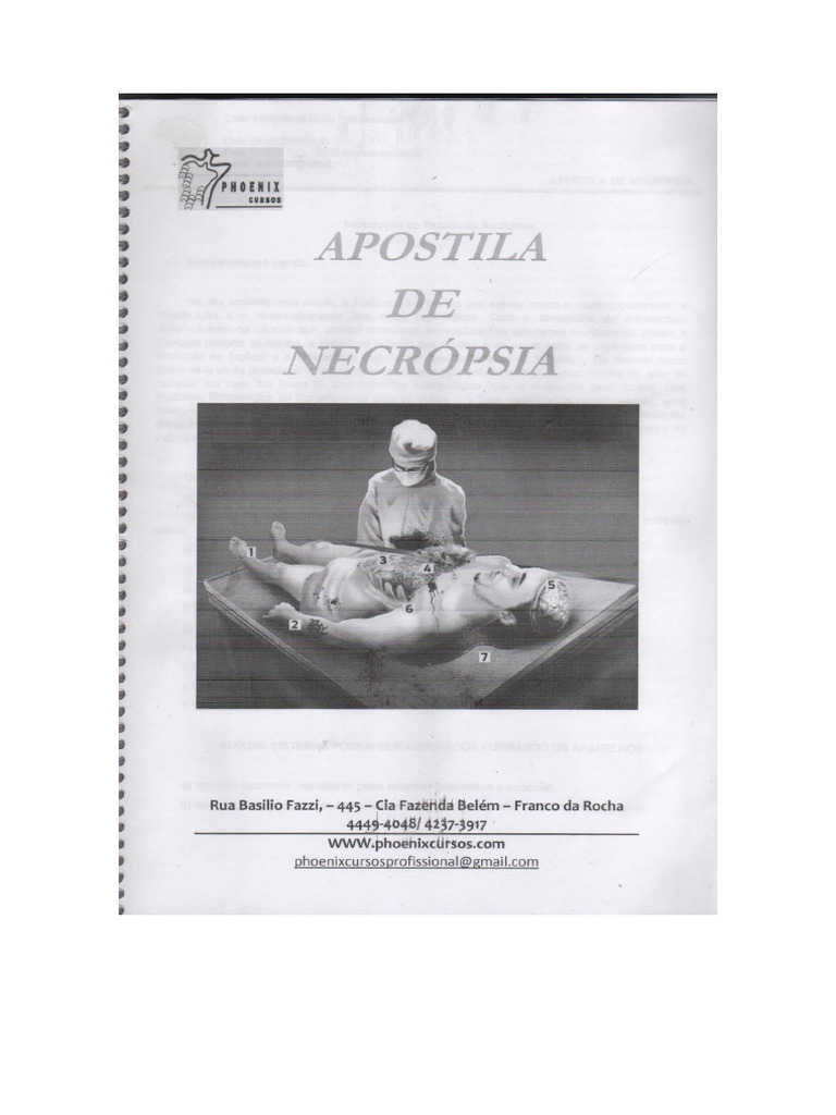 Apostila de Necropsia | PDF