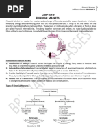 Financial Markets Notes Class 12 | PDF