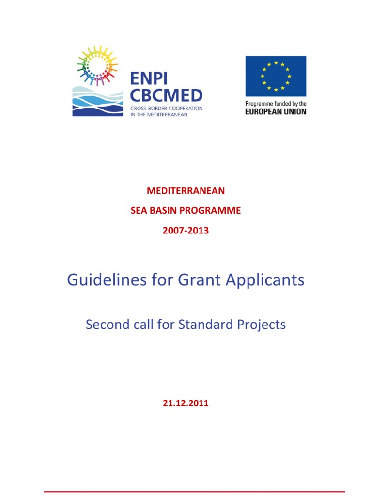 Guidelines For Grant Applicants | PDF | European Union | Partnership