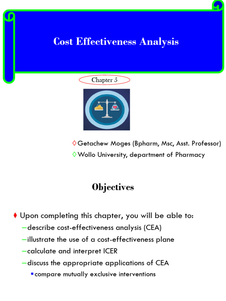 Cost-Effectiveness Analysis in Healthcare | PDF | Cost Effectiveness ...