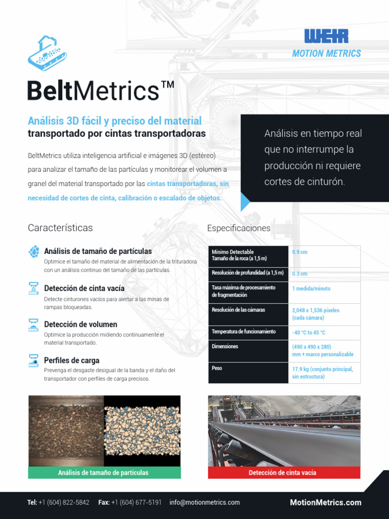 Brochure_BeltMetrics_ESP | PDF