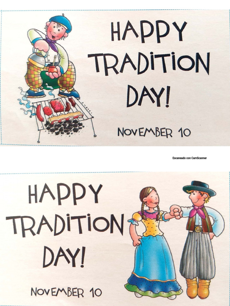 Tradition Day | PDF