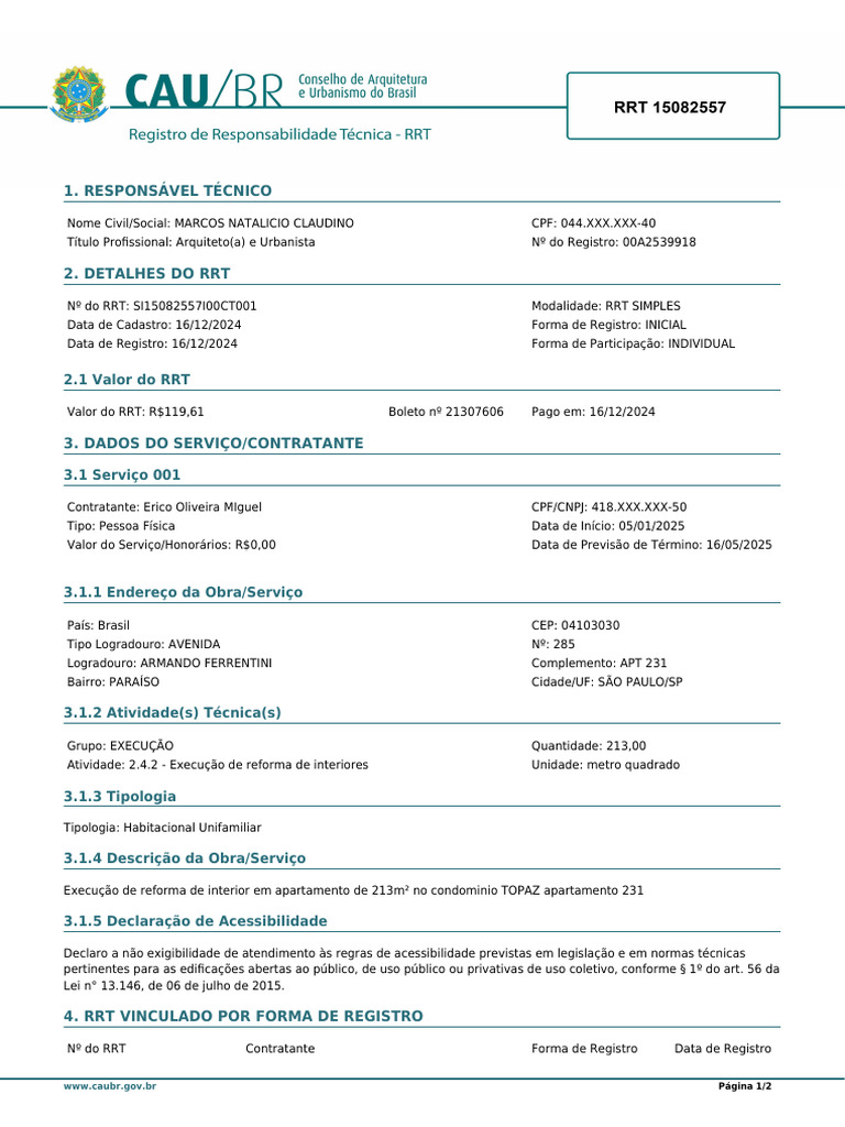 RRT Erico Oliveira Miguel | PDF