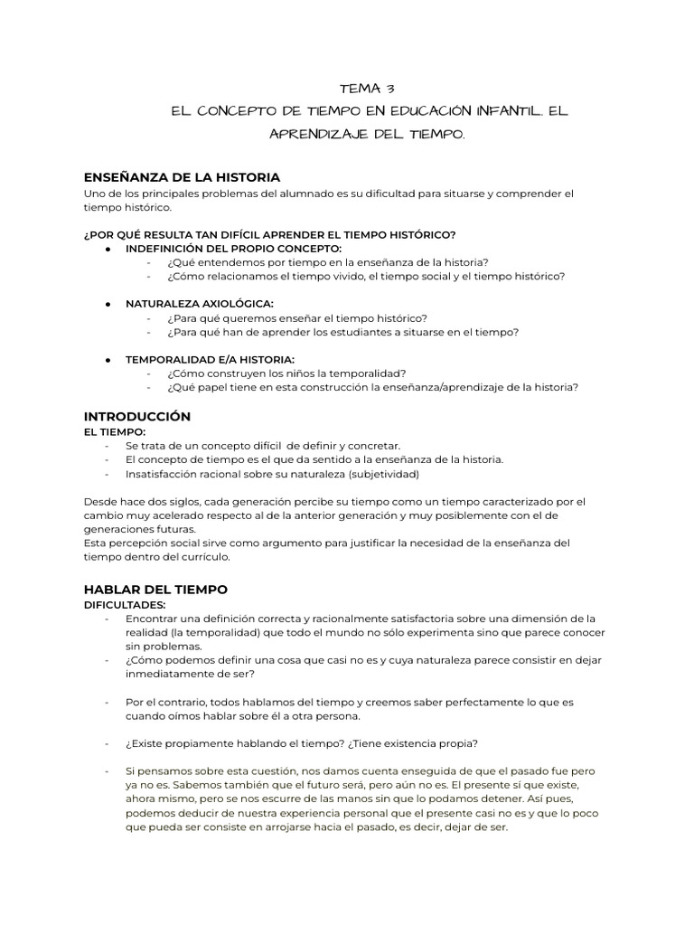 Tema 3 Cono | PDF | Hora | Calendario