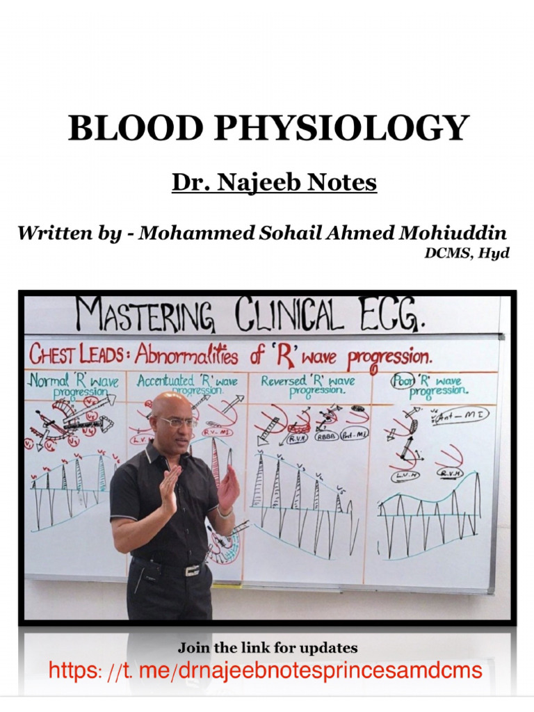 Blood Physio Dr. Najeeb | PDF