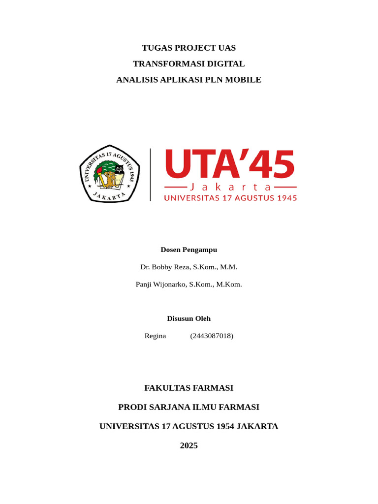 Project UAS | PDF