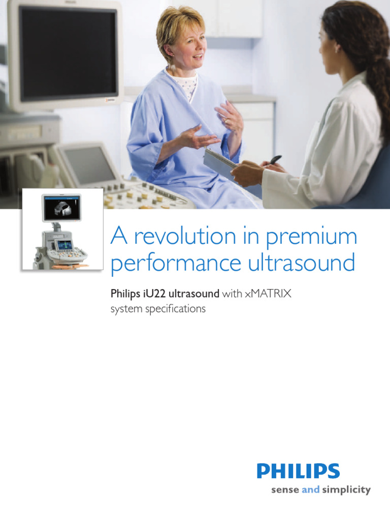 IU22 XMATRIX Specifications NA | PDF | Medical Ultrasound | 3 D ...