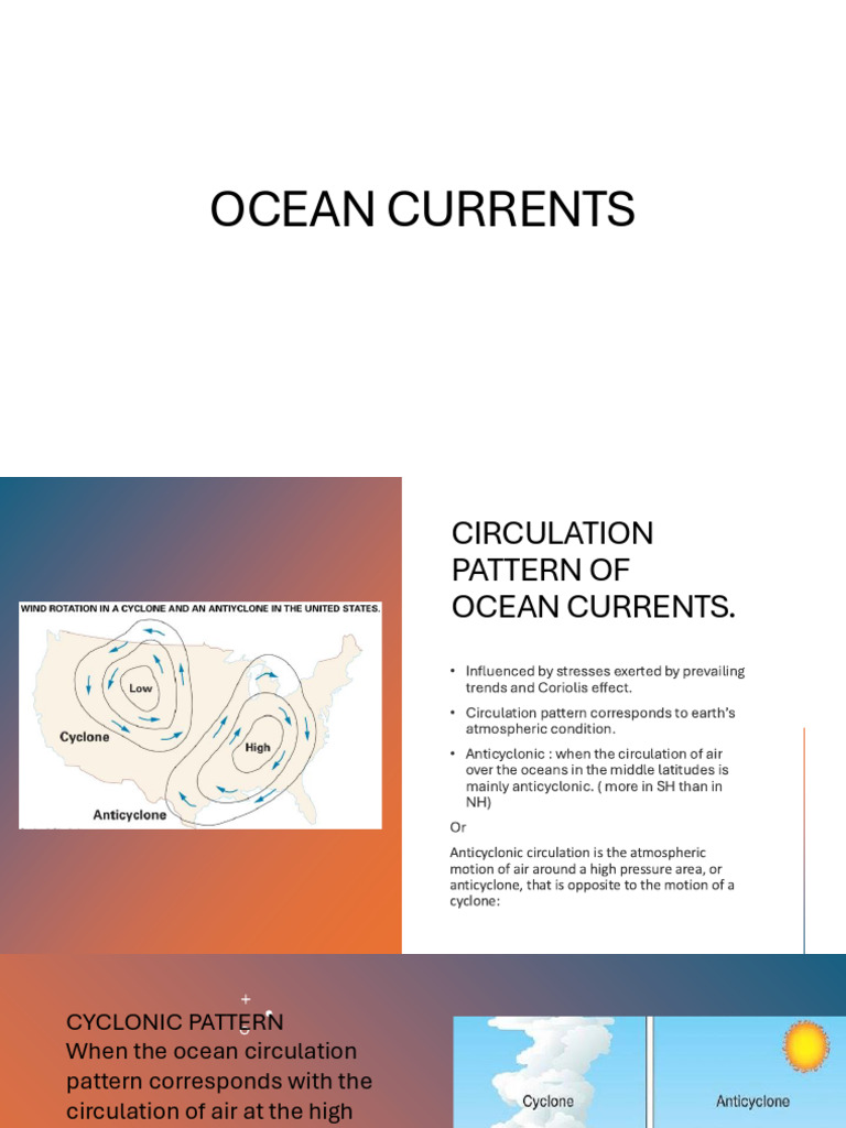 Ocean Currents and Climate Impact | PDF | Atlantic Ocean | Atmospheric ...