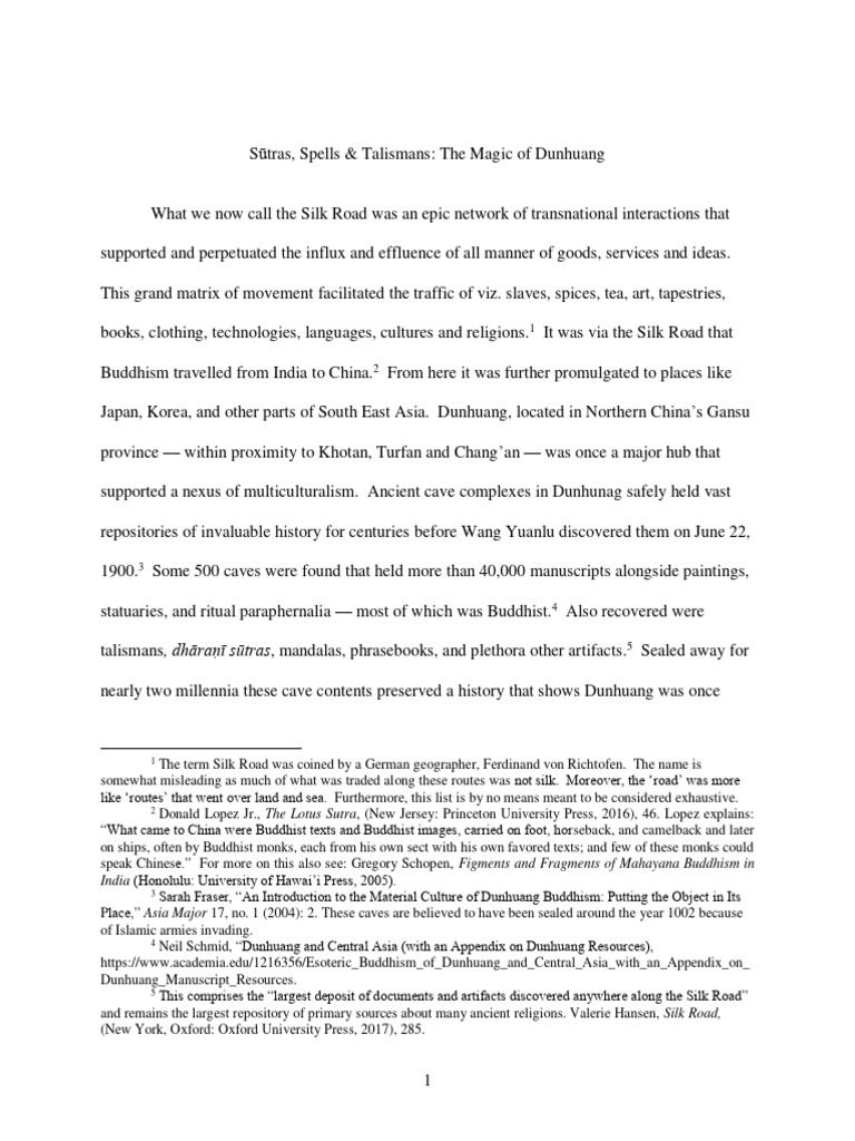 Sutras Spells and Talismans The Magic of | PDF