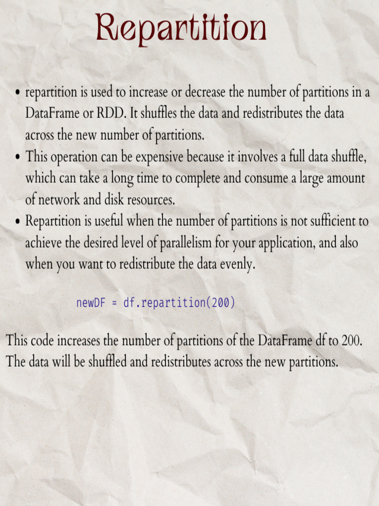 Spark Optimization Techniques 1676610430 | PDF | Program Optimization ...