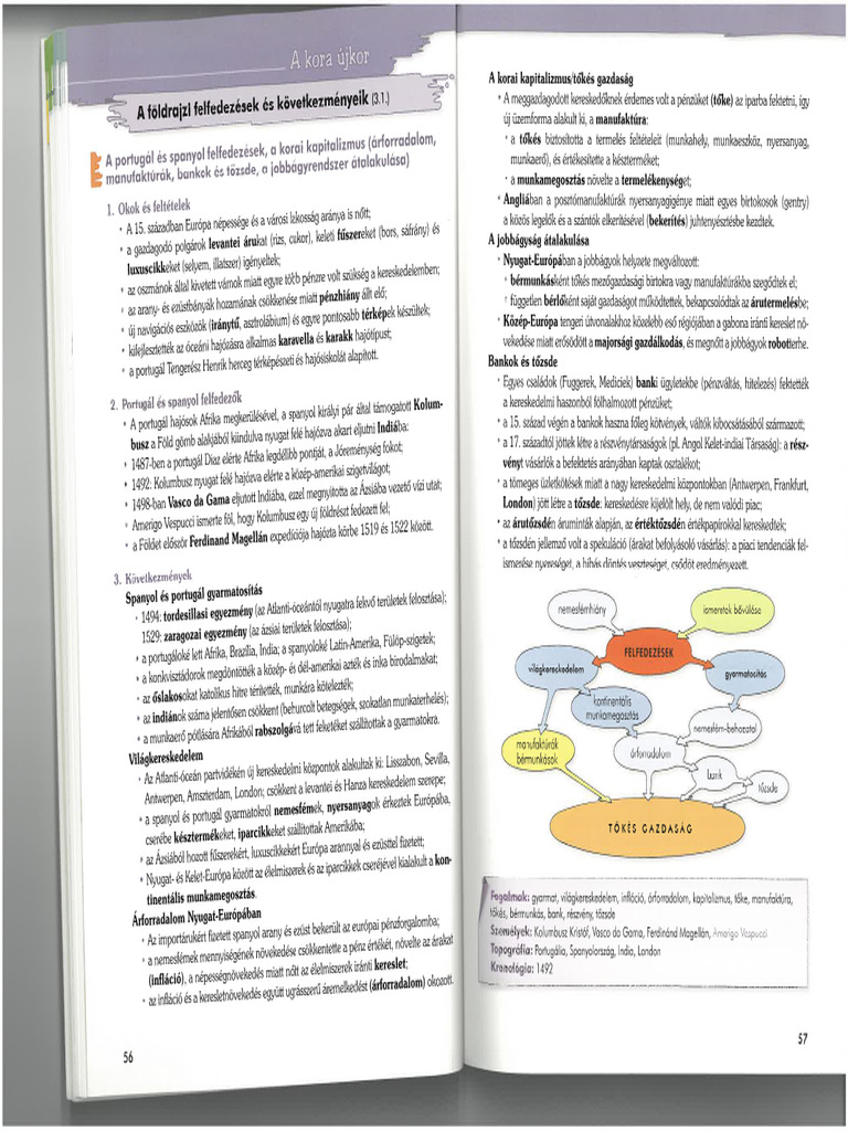 A Kora Újkor-A Földrajzi Felfedezések És Következményeik | PDF