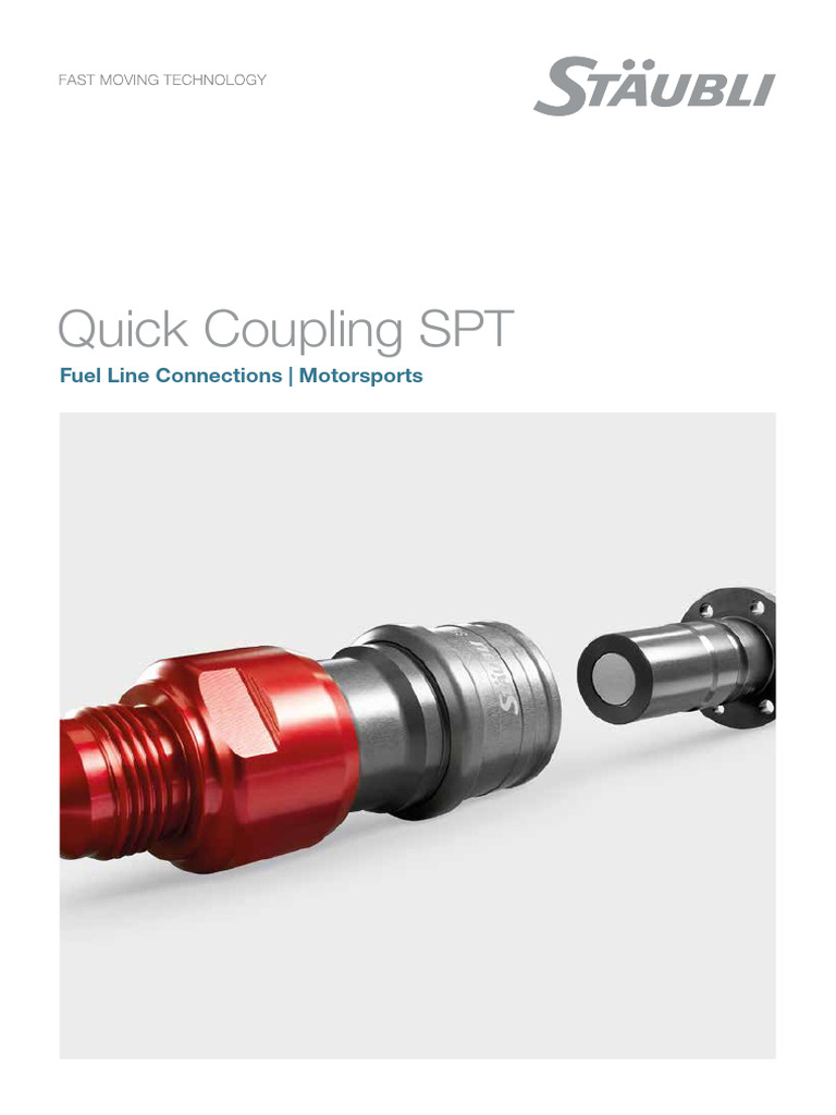 Motorsport Fuel Line Quick Couplings | PDF | Mechanical Engineering