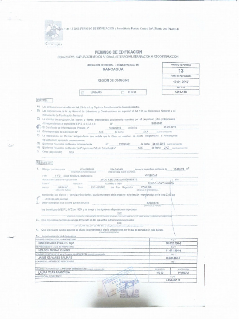 Permiso de Edificacion | PDF
