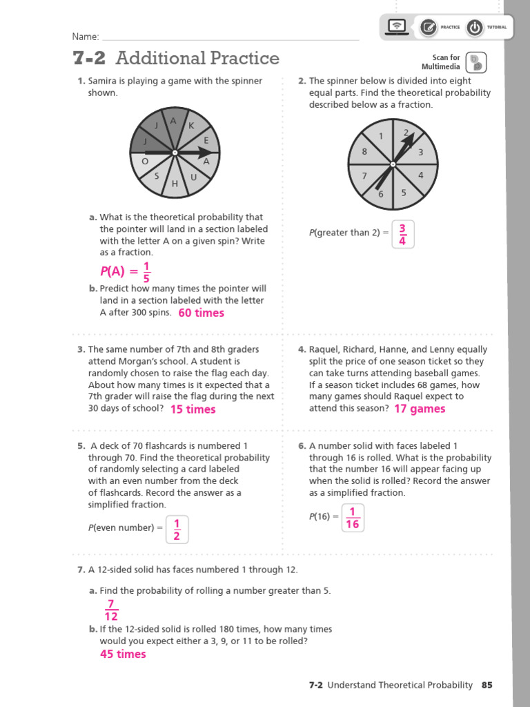 07 02 Solutions | PDF | Probability | Mathematics