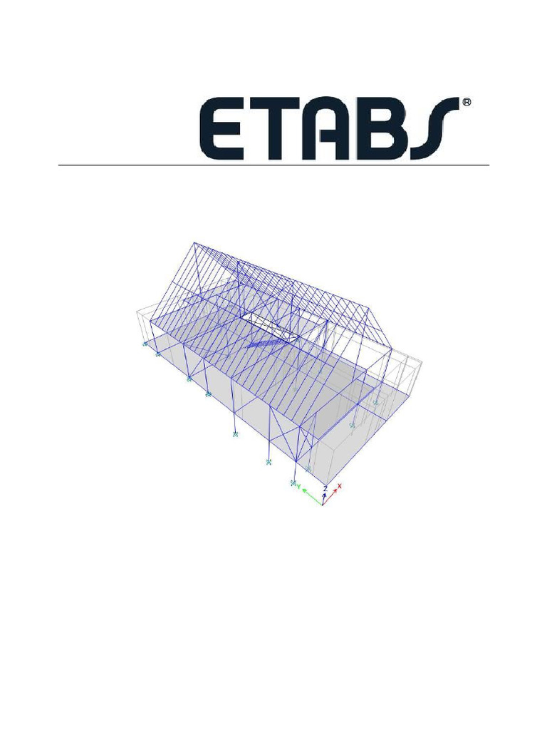 Informe Etabs | PDF | Force | Beam (Structure)