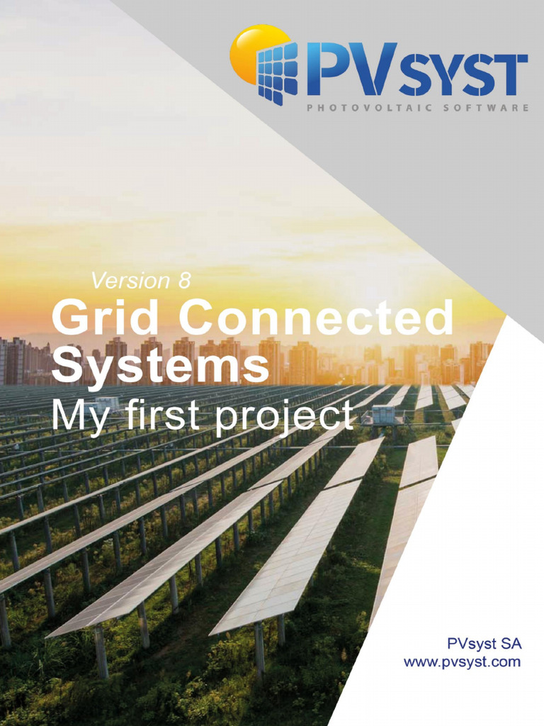 PVsyst User Manual Overview | PDF | Photovoltaic System | Photovoltaics