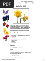 Lydia Flowers Pattern | PDF | Teaching Methods & Materials