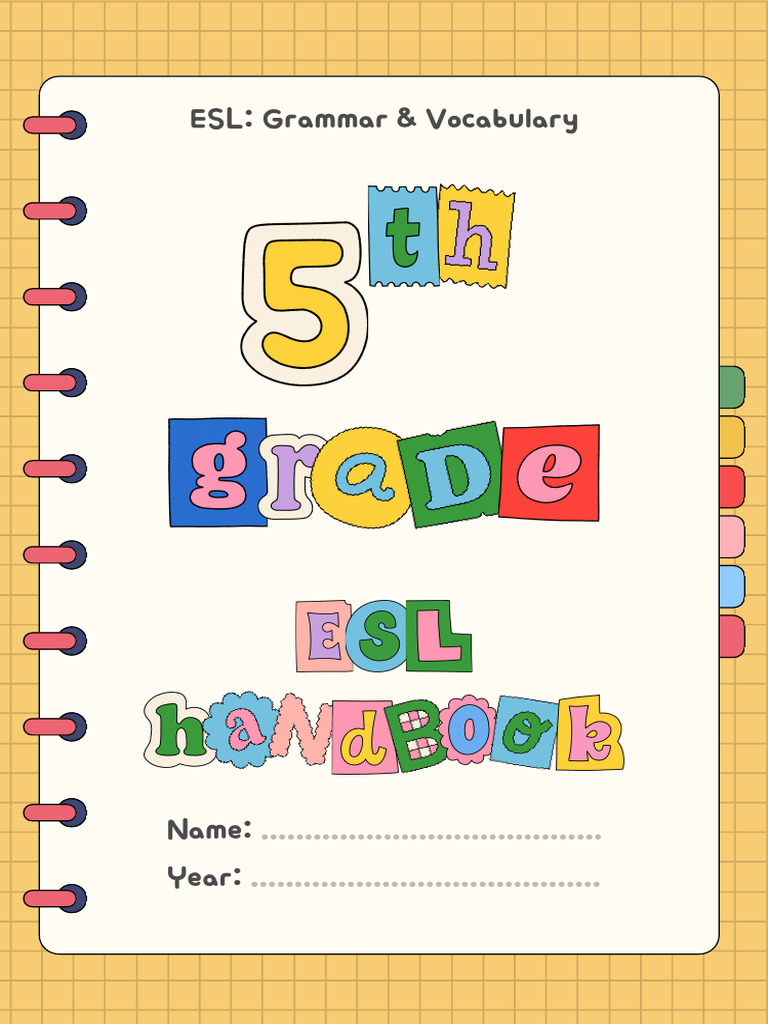 5th Grade Handbook | PDF