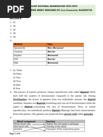 Biology S2 Second Term Exam 2025 | PDF | Photosynthesis | Enzyme