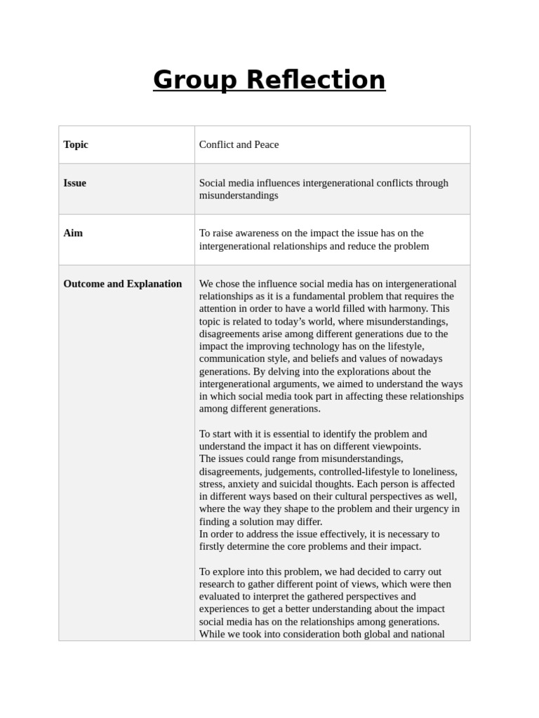 Bridging Generational Gaps Online | PDF | Social Psychology | Psychology