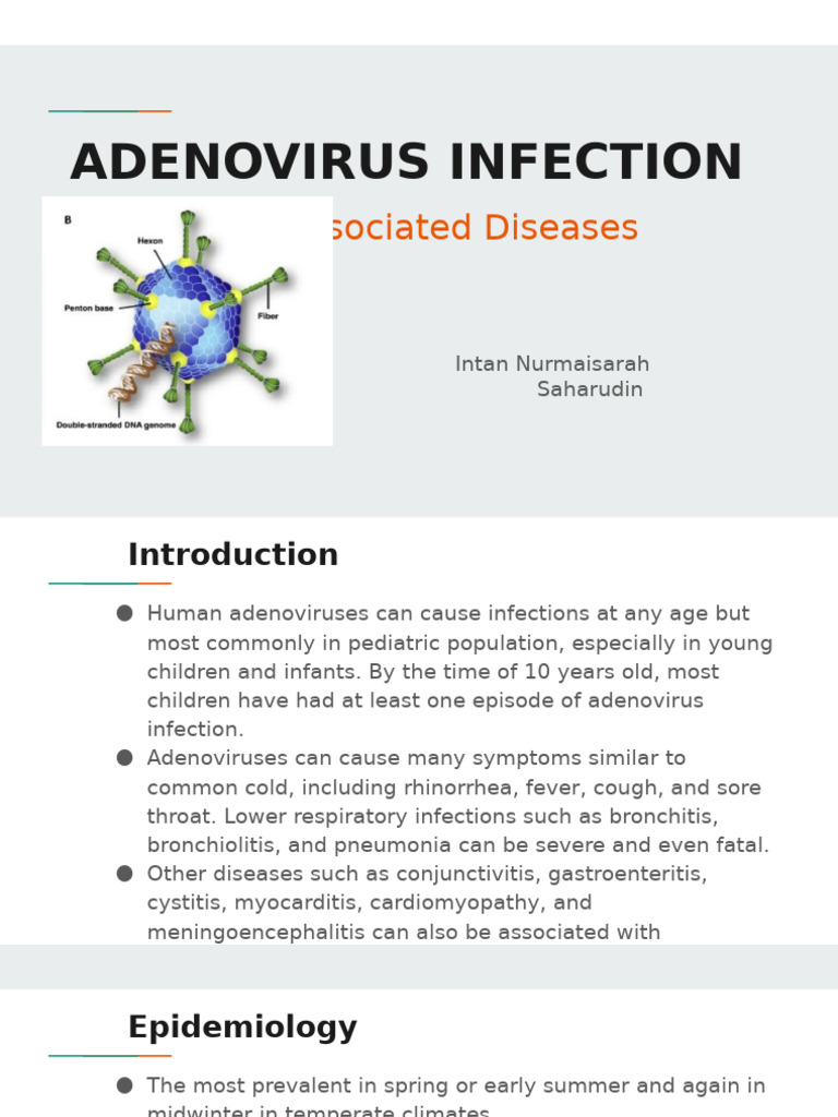 Adenovirus Throat Infections in Children | PDF | Infection | Pneumonia