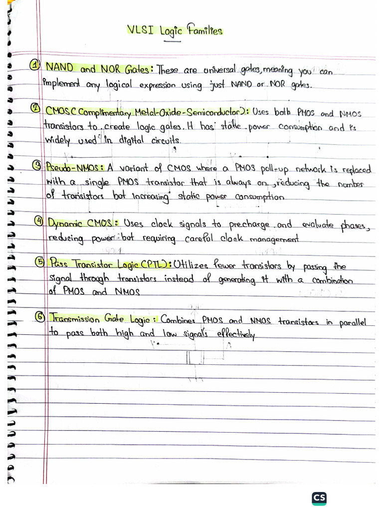 Vlsi Final Handout 7 | PDF