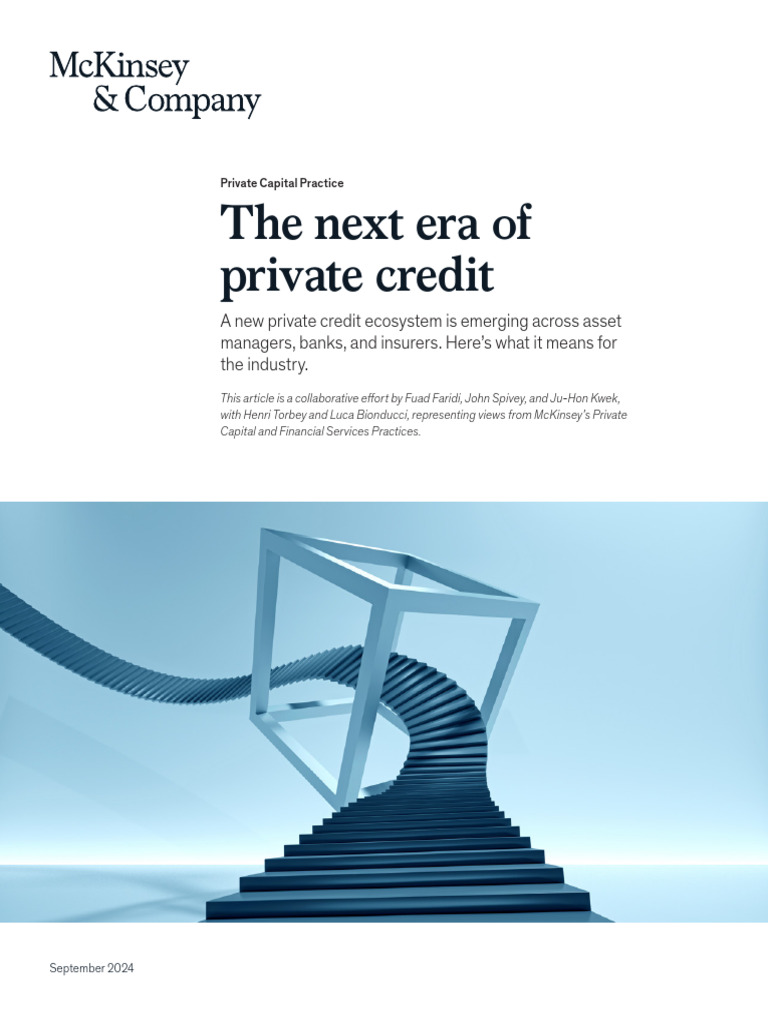 The Next Era of Private Credit Final v3 Cs | PDF | Banks | Credit