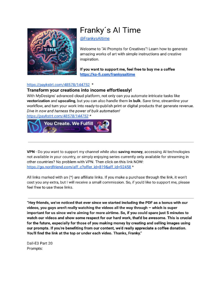 Dall-E3 Part 20 | PDF