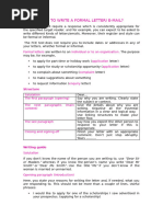 C1 Advanced Writing Letters and Emails | PDF | Communication | Human ...