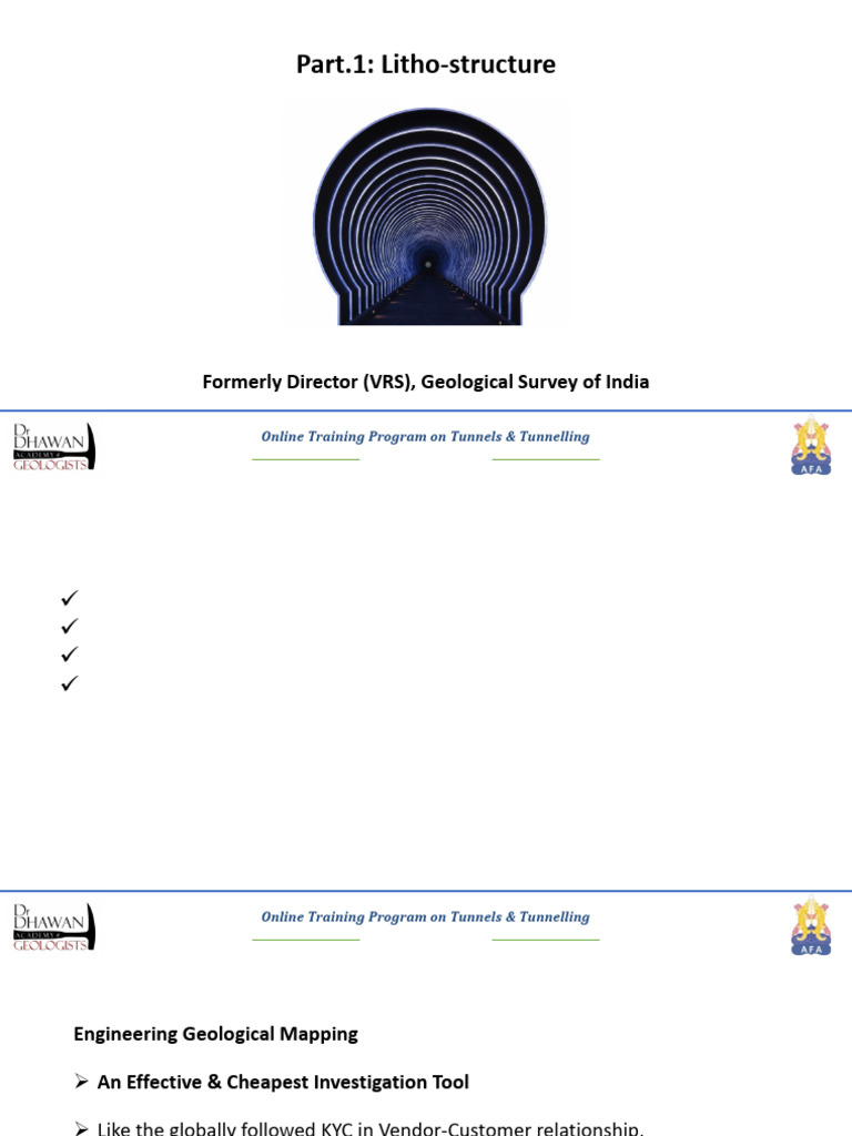 Surface Geological Mapping 1 - Presentation | PDF | Geology | Map