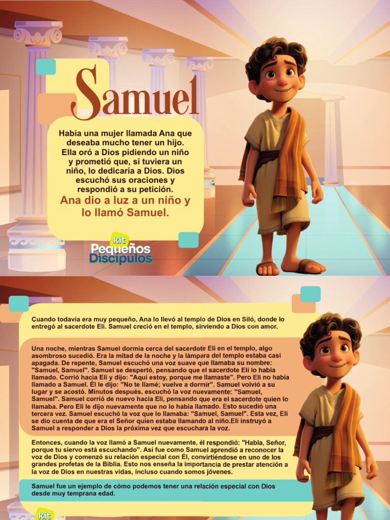 La historia de Samuel y su llamado divino | PDF | Samuel