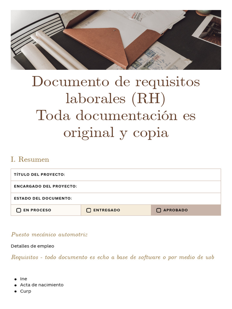 Marrón Beige Clásico Profesional Requisitos Comerciales Docs.pdf | PDF | Análisis FODA