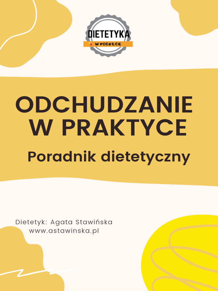 56. Dietetyka w Pigułce - Odchudzanie w Praktyce | PDF