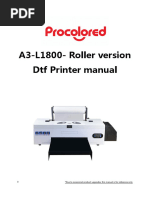 DTF PRO XP600 Manual English | PDF | Printer (Computing) | Computing
