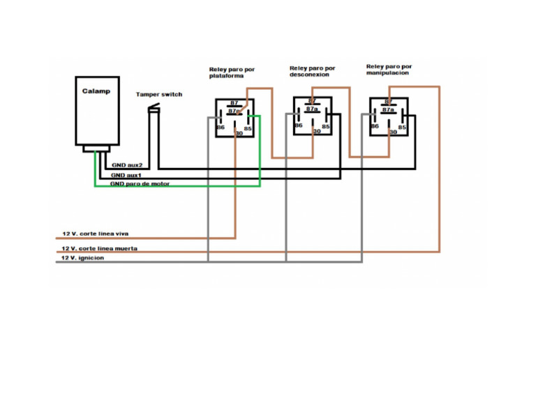 DIAGRAMA CALAMP 01 | PDF