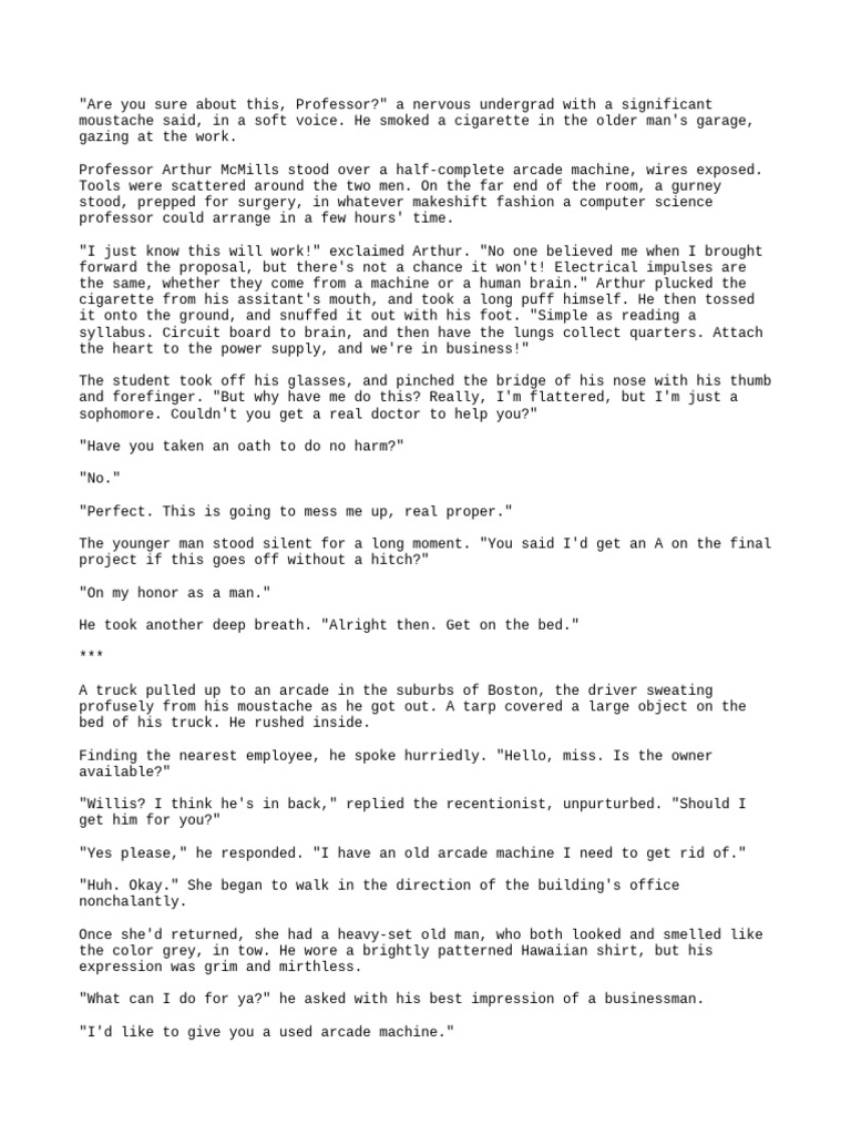 The Arcade Machine | PDF