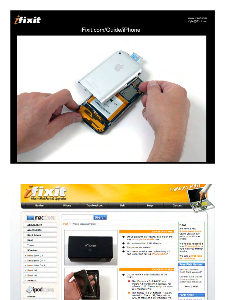 iPod Repair Guide | PDF | Flash Memory | Computer Hardware