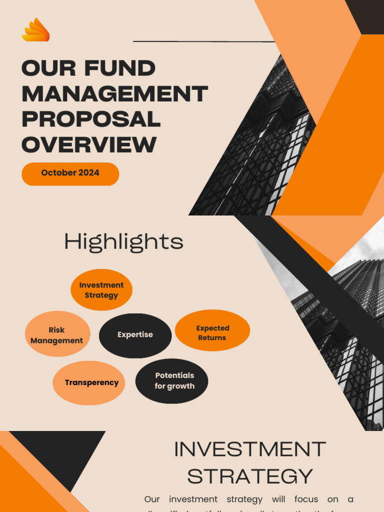 Fund Management Proposal Overview | PDF | Investing | Investment Management