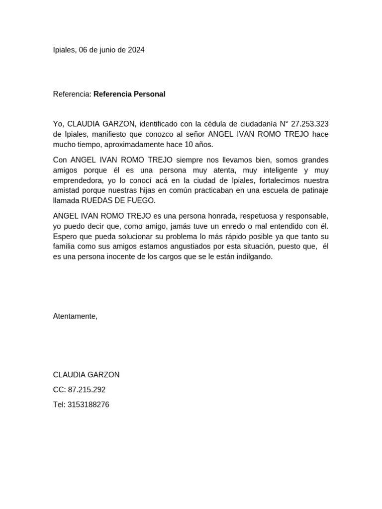 Referencia Angel Trejo 3 | PDF