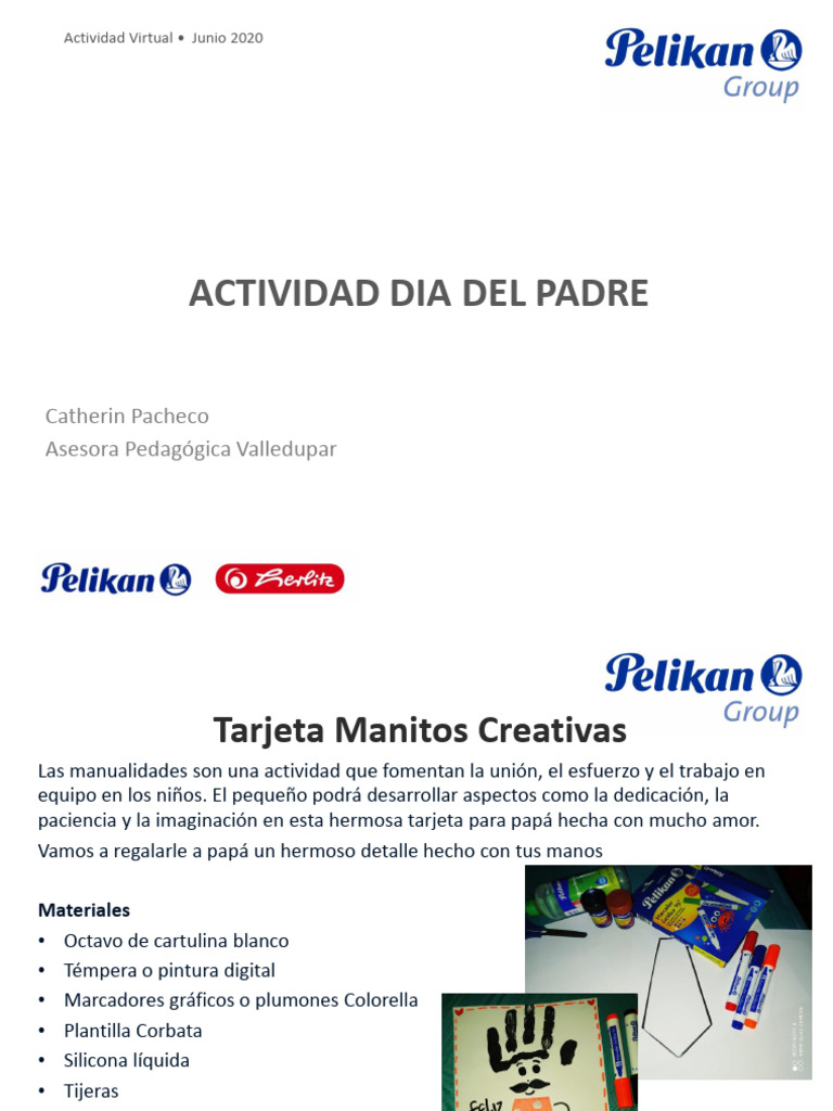 Actividad Dia Del Padre PDF | PDF