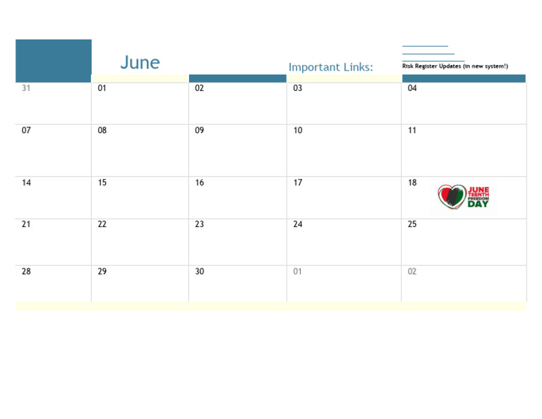 PMU Deadlines Calendar June 2021 Final | PDF | Business