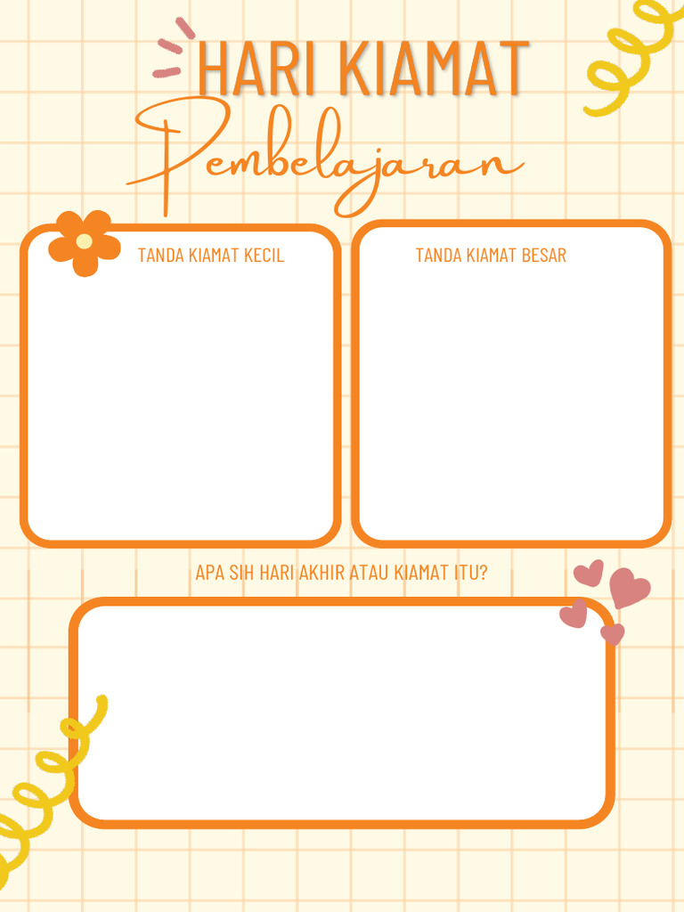 Biru Ilustrasi Belajar Menulis Kalimat Lembar Kerja PDF | PDF