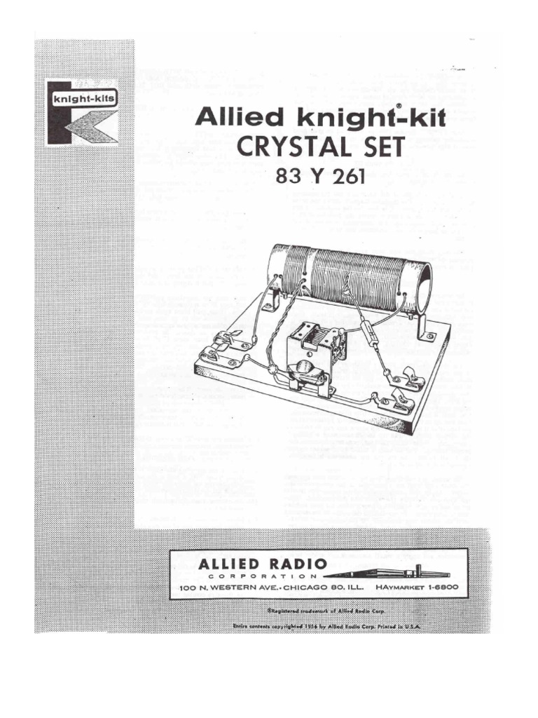 Allied Knight Kit | Transmitter | Solder | Free 30-day Trial | Scribd