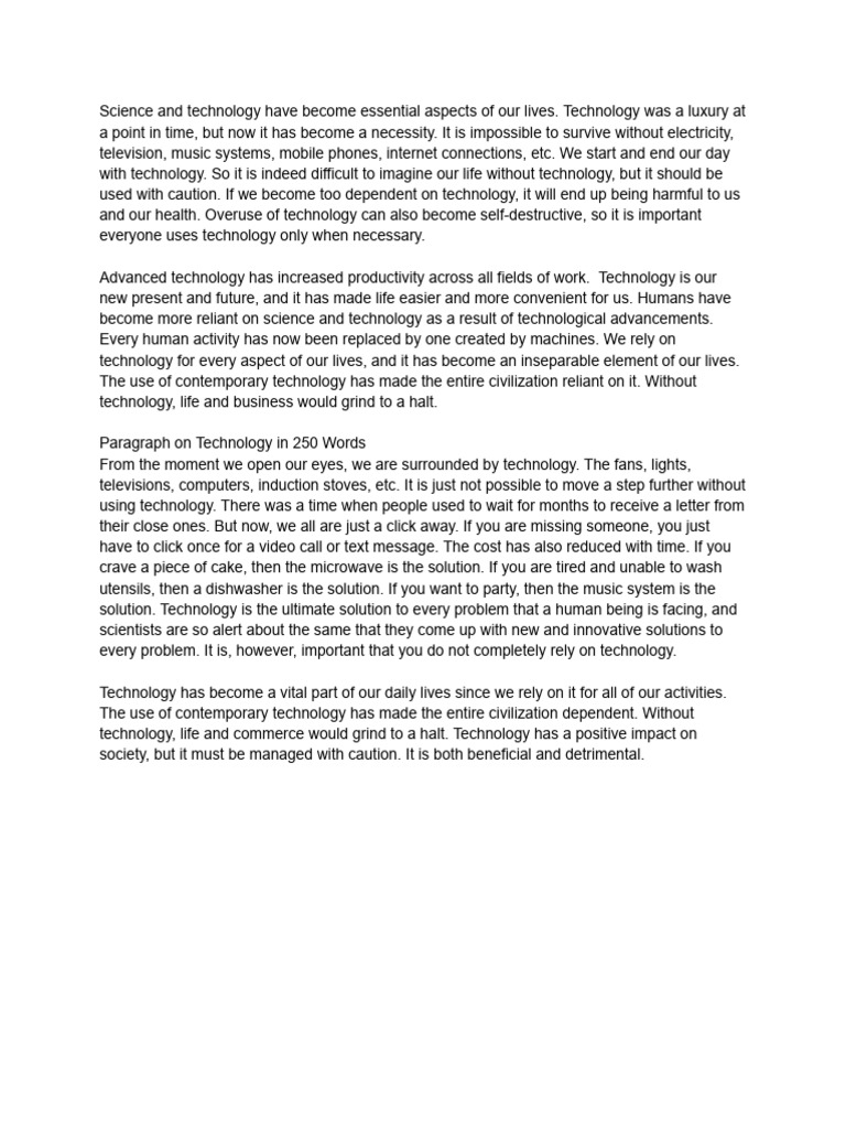 Modern Technology | PDF